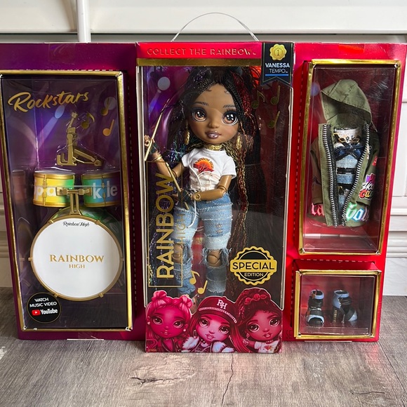 Rainbow High doll band edition | Toys | Nwt Rainbow High Drummer Doll ...